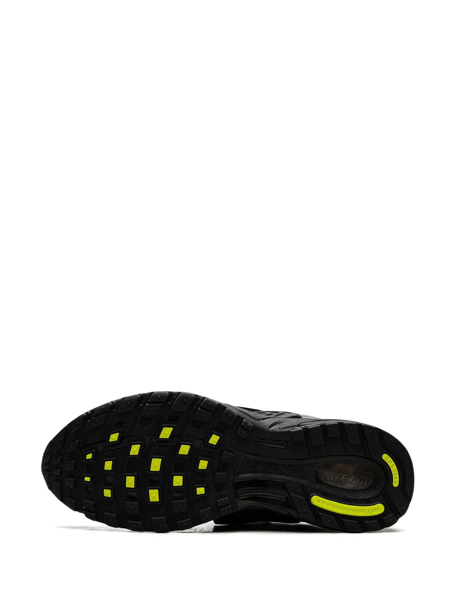 Кроссовки NIKE Air Pegasus Wave, размер 12.5 US, black/black — фото 1