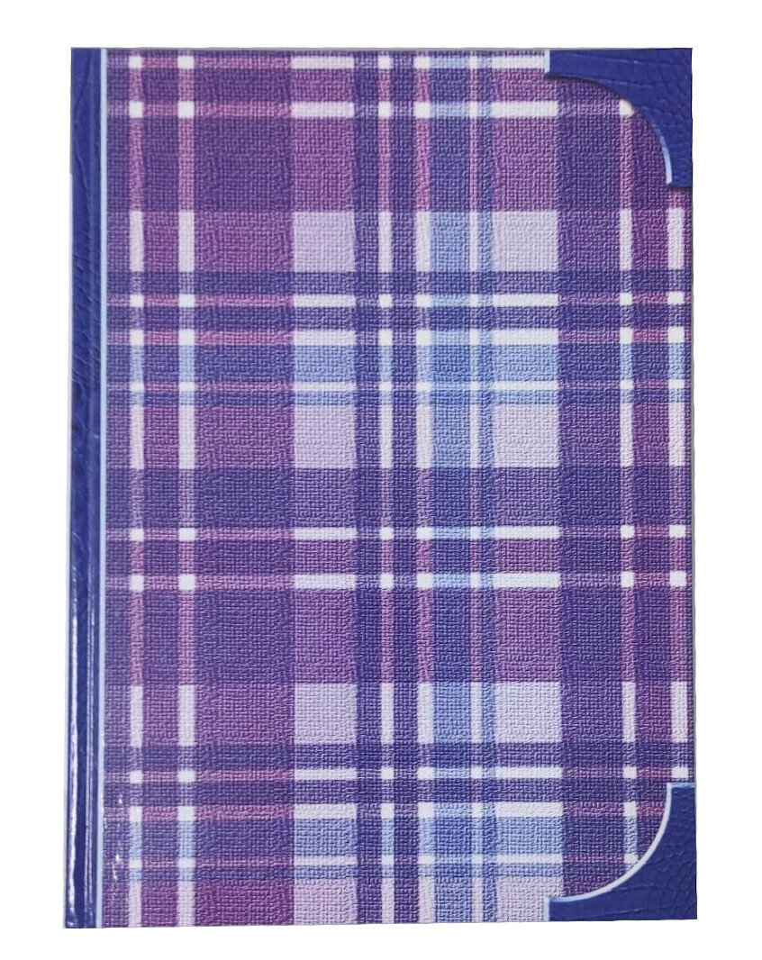 Блокнот-шотландка Ульяновский Дом печати А4 128 листов, 7Бц, клетка, офсет (Б-619)