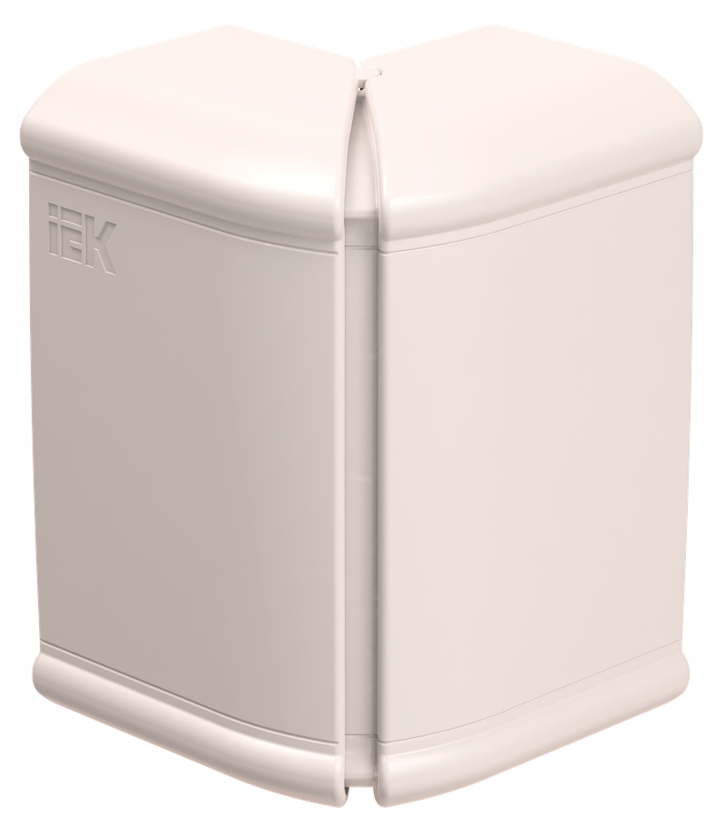 Угол IEK / ИЭК Primer внешний изменяемый, пластиковый белый, размером 100х60мм / аксессуары для кабель каналов