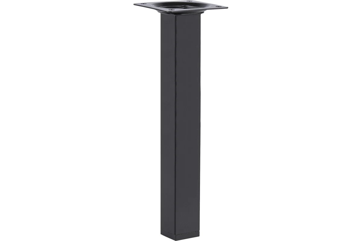 Госкреп Меб. опора металл квадрат (штамп) 25x25 мм х 400 мм черный S21222915_2