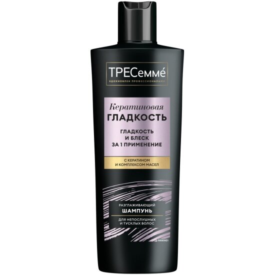 Шампунь Тресемме (tresemme) TRESEMME Кератин и гладкость, 1 л