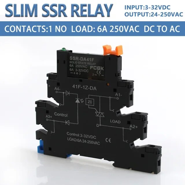 Реле SSR FCGK 41F-1Z-C4-1 SSR DC-AC C2