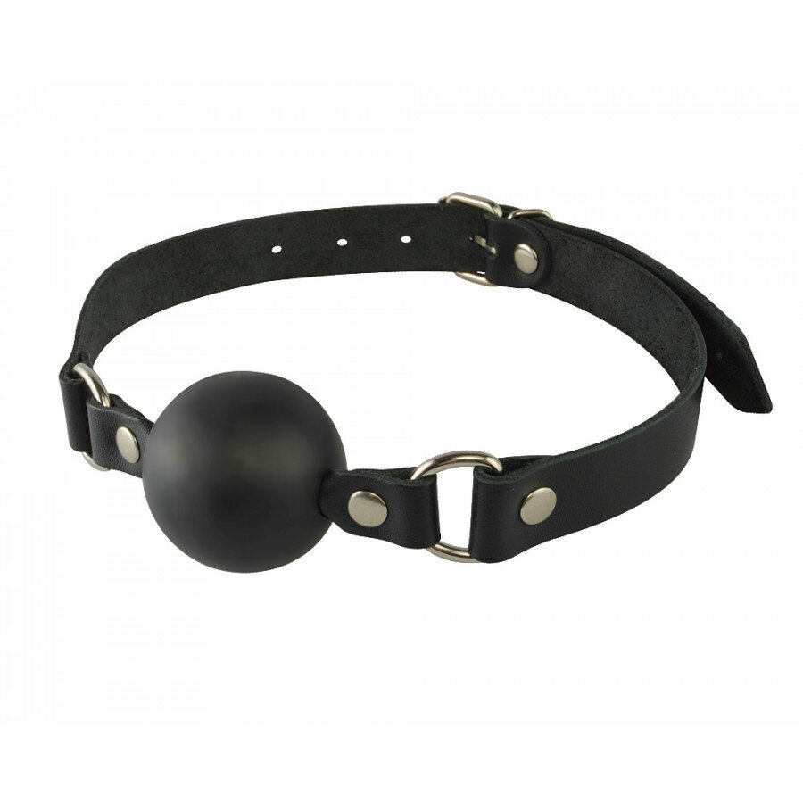 Кляп шар чёрный 3091-1