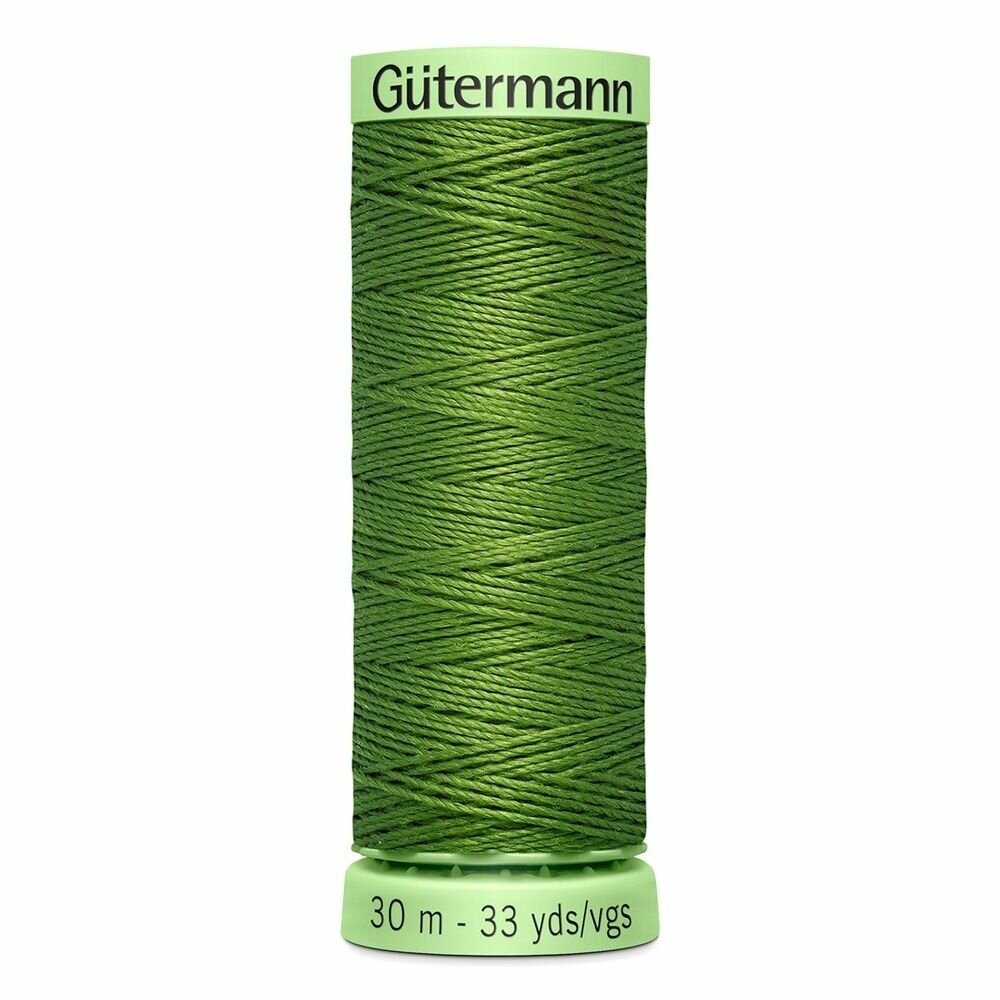 Декоративная нить Gutermann Top Stitch 30/30 м для отстрочки, 100% полиэстер, цвет 283 умеренный папортник, 5 шт (3)