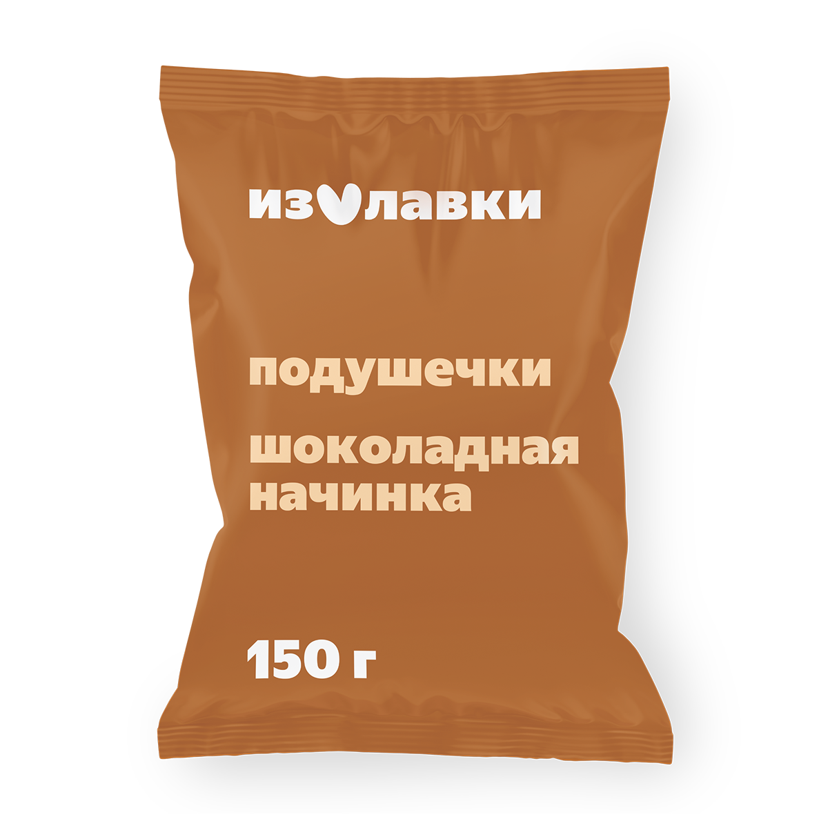 Подушечки «Из Лавки», с шоколадной начинкой, овсяные, пшеничные, рисовые, 150 г