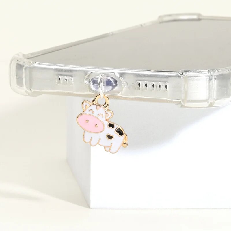 Для Type-C пылезащитная заглушка, защита порта зарядки, пылезащитная заглушка, Cow type, For Type-C