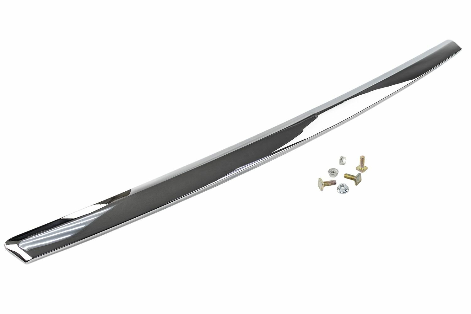 Хромированная накладка (сабля) на капот для Лада Приора SE, 2