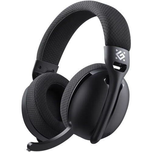Bluetooth наушники с микрофоном Defender Triple BT/2.4G беспроводная полноразмерная гарнитура - чёрная