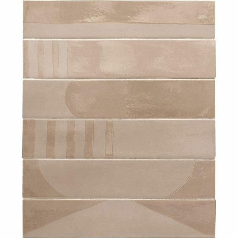 Керамогранит Equipe Wadi Decor Taupe 30172 6х30 см, современный стиль