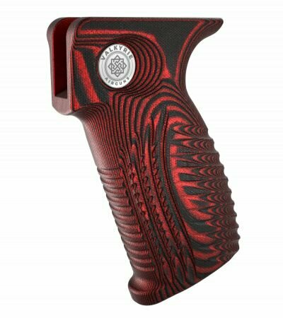 Рукоятка Валькирия в сборе, цвет красный Леший 2