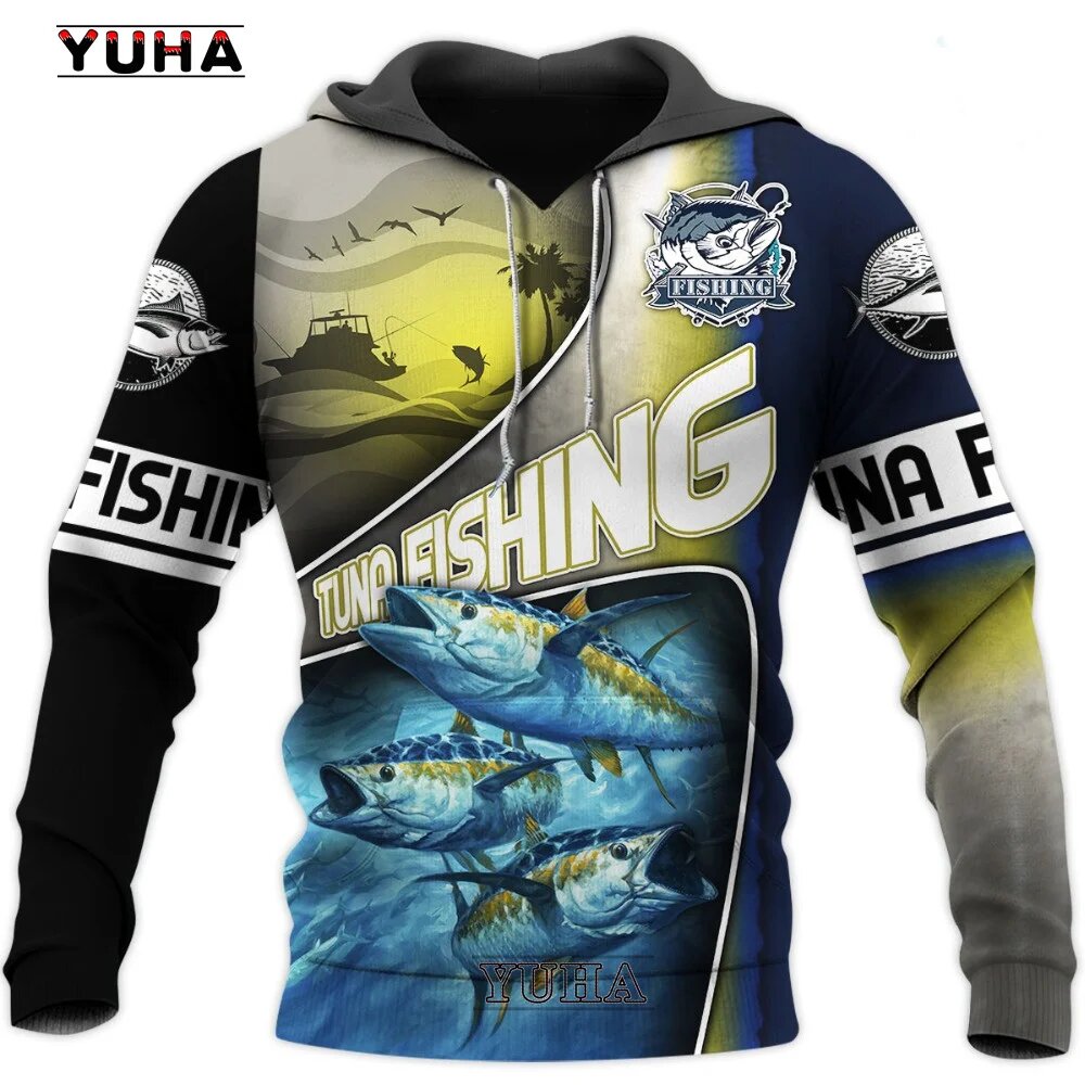 Мужская толстовка "Tuna Fishing" XL, цвет LMLZHAH2024177PU