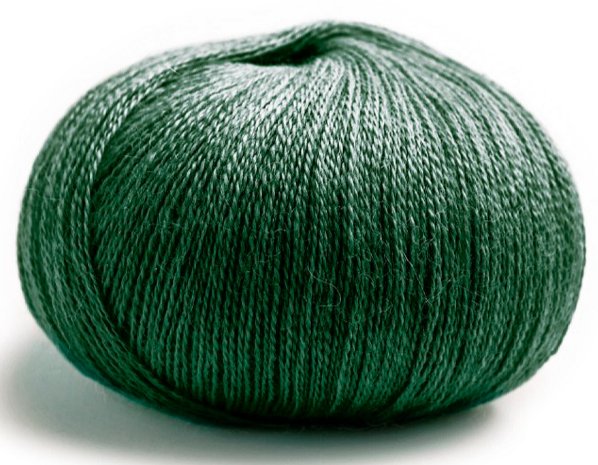 Piura /Пиура/ пряжа Lamana, 100% бэби альпака, 50г/400м (34, pinie (сосна), зеленый)