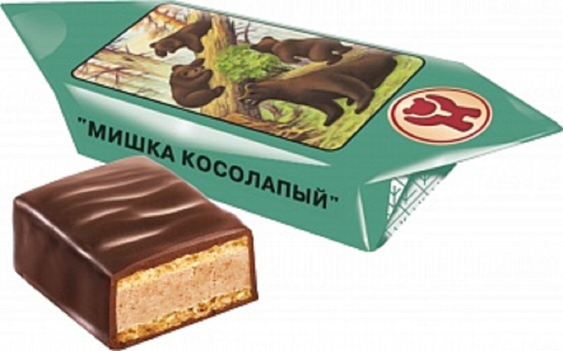 Конфеты "Мишка косолапый", 1000 грамм