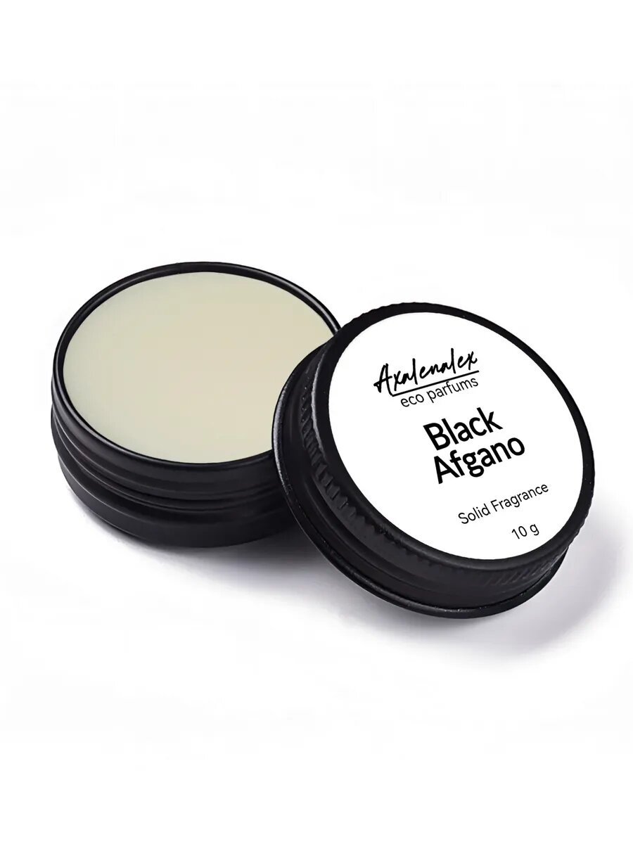 Твердые духи Black Afgano, сухие духи, унисекс, древесные, 10 g