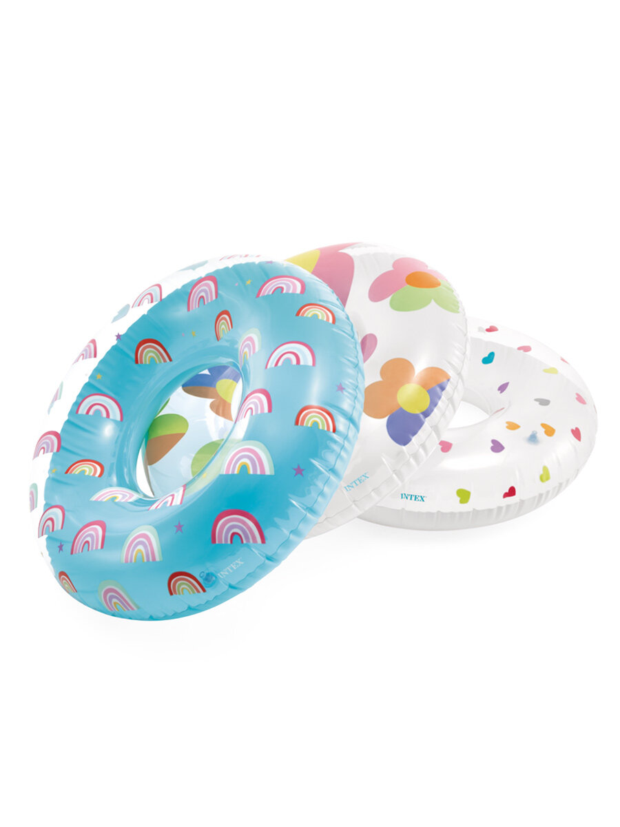 Intex Круг надувной магический диаметр 81 см 1 шт в ассортименте 59259NP с 8 лет