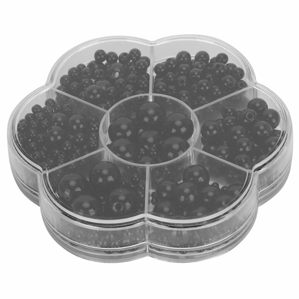 612pcs пластиковые куклы Глаза Все черные материалы для материалов.