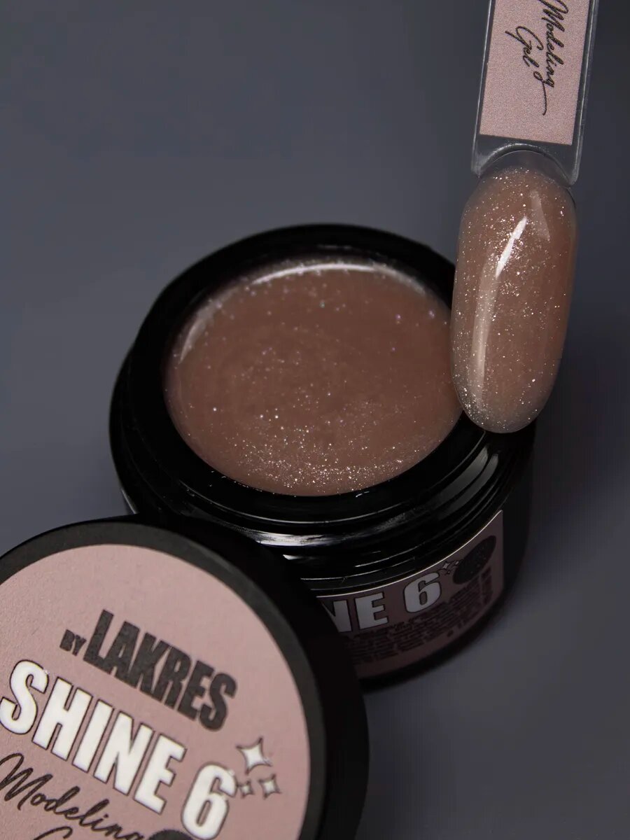 Гель Modeling Gel Shine 6, 15 мл