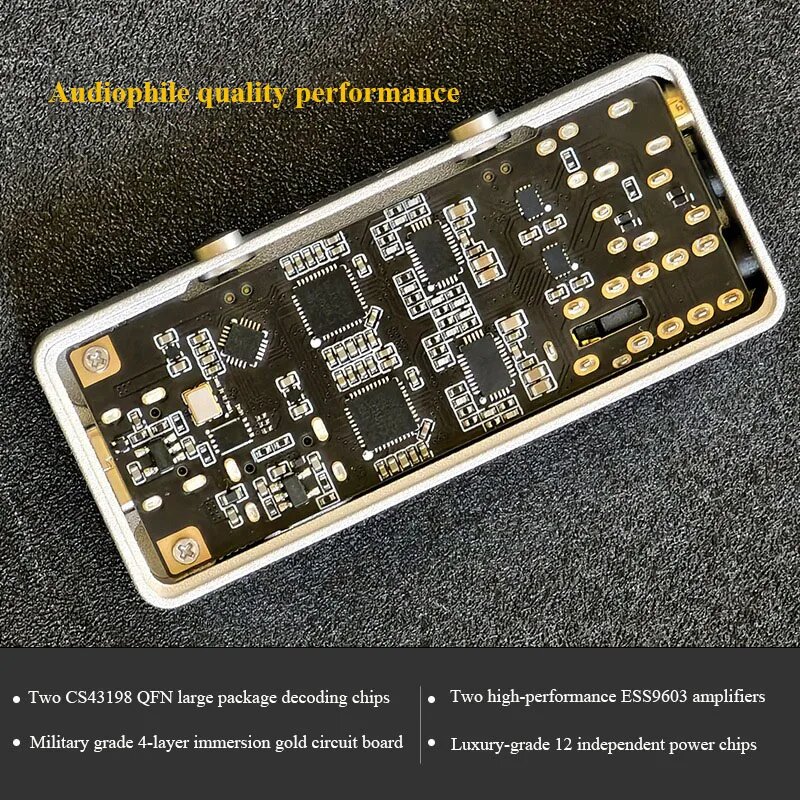 Nobsound KP2 HIFI декодер для наушников, Lighting interface — фото 1