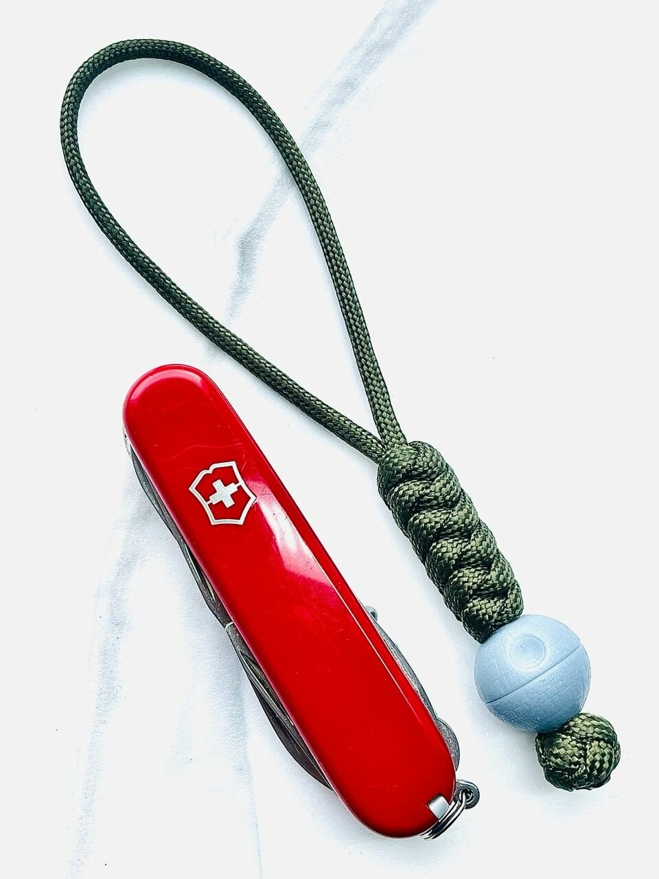 Темляк брелок для ножа "Звезда Смерти"