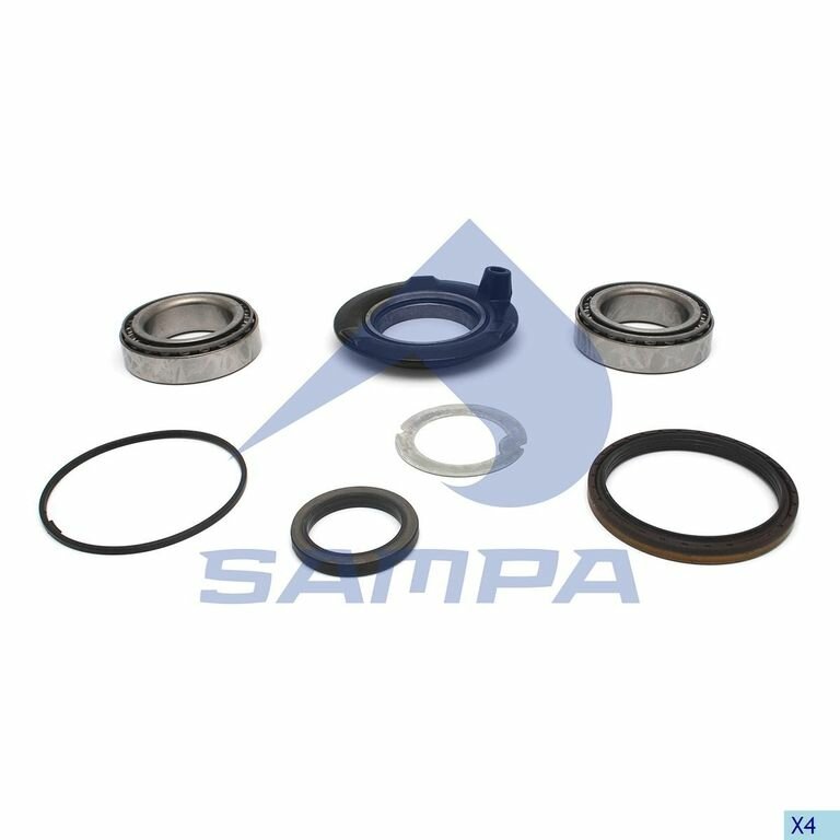 Ремкомплект ступицы для Скания арт 040589 SAMPA