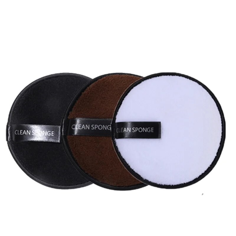 Спонжи для снятия макияжа, набор 3 шт, Color: 3pcs