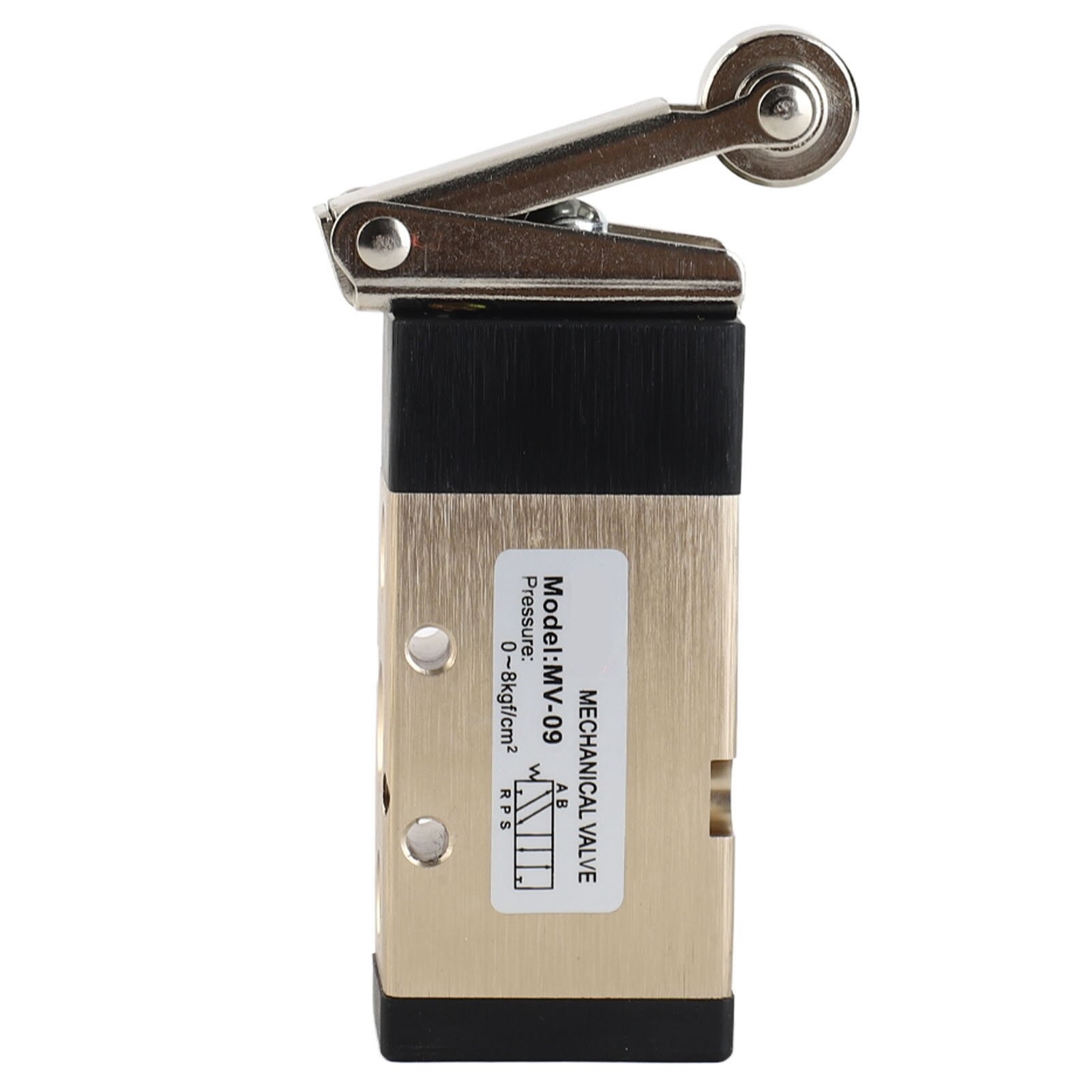 MV-09 Пневматический реверсивный клапан, 2 положения, 5 ходовой роликовый рычаг, механический клапан, 1/4 дюйма, PT