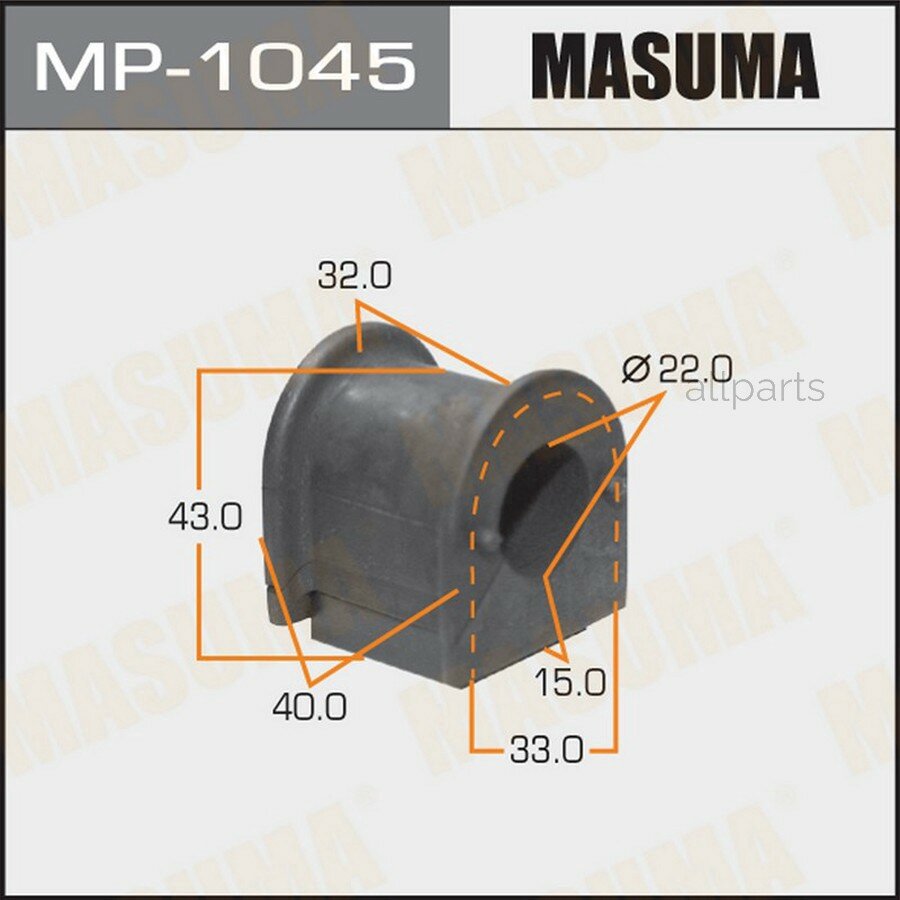 MASUMA MP1045 втулка стабилизатора