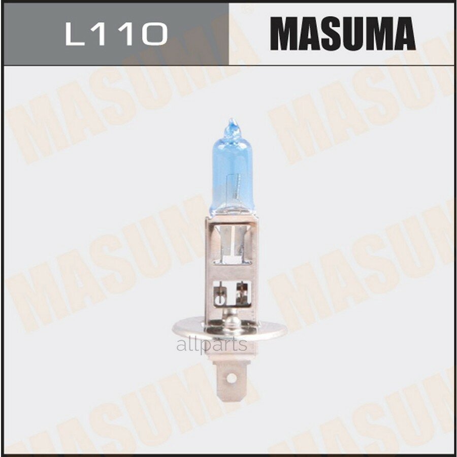 MASUMA L110 лампа! галогенная (H1) 12V 55W BLUE\