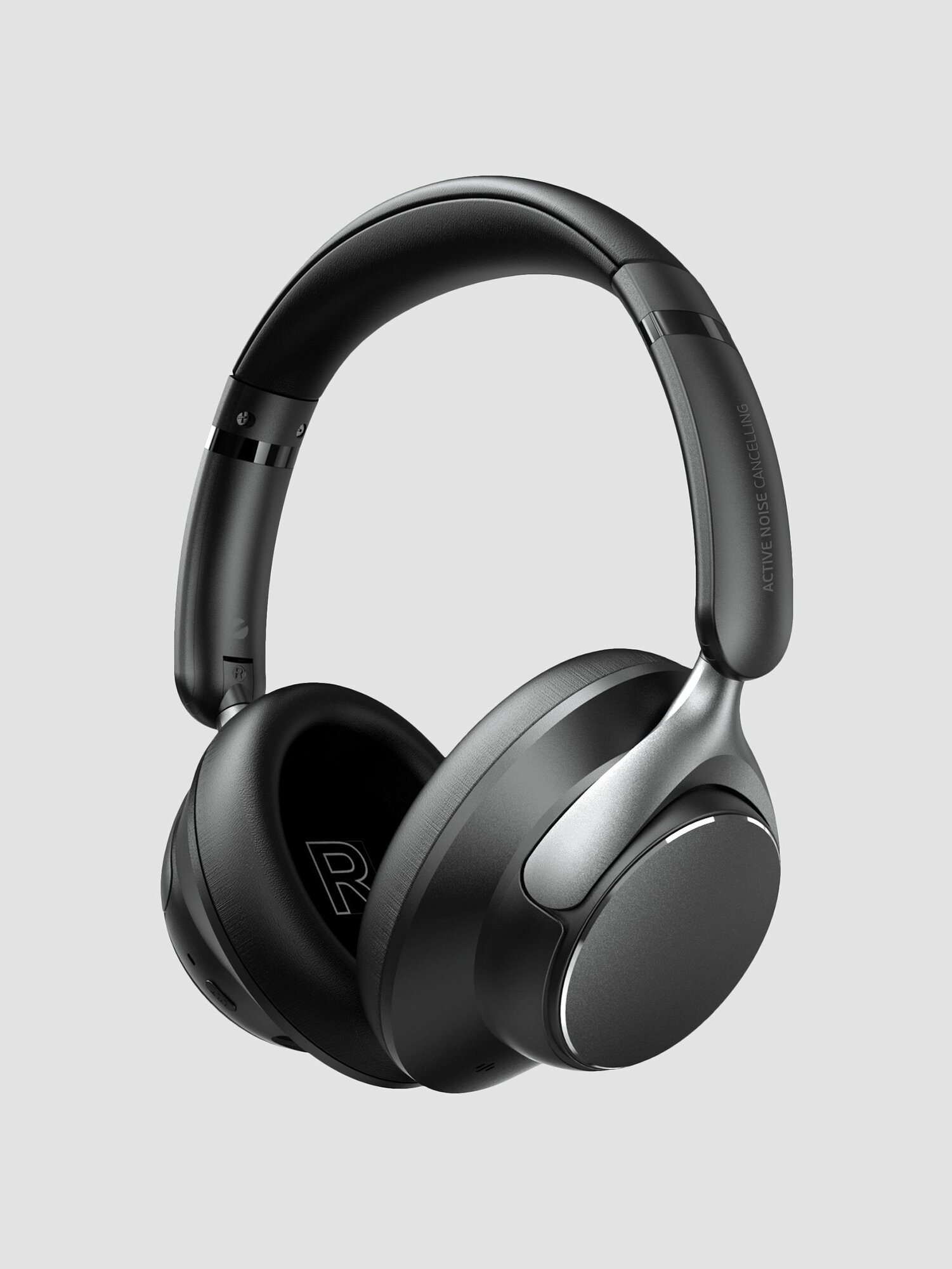 Наушники беспроводные с микрофоном игровые с шумоподавлением Stereo Core ANC, BT 5.4, 400 мАч, черный, Deppa, 44332