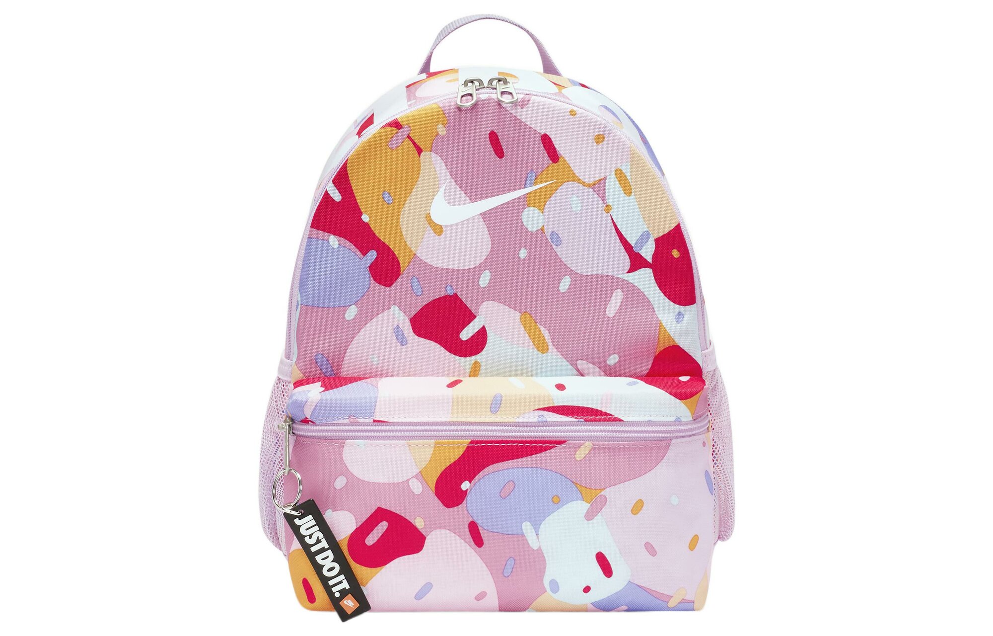 Рюкзак женский Nike Regular, розовый, тканевый, стильный, легкий, для повседневного использования