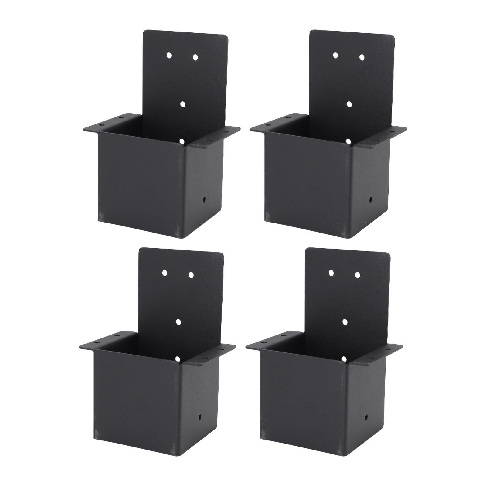 Кронштейн для перголы из углеродистой стали с черным порошковым покрытием, верхний кронштейн для стропил для веранд и беседок