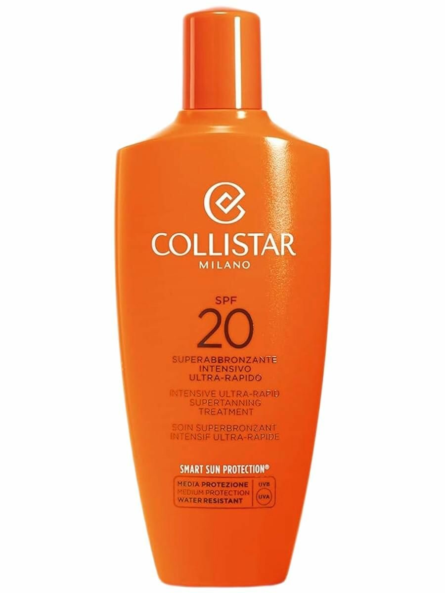 Интенсивное средство для усиления загара 200 мл Collistar spf 20+