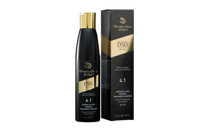 DsD de Luxe - 4.1 Dixidox de Luxe Keratin Treatment shampoo Восстанавливающий шампунь с кератином 200 мл