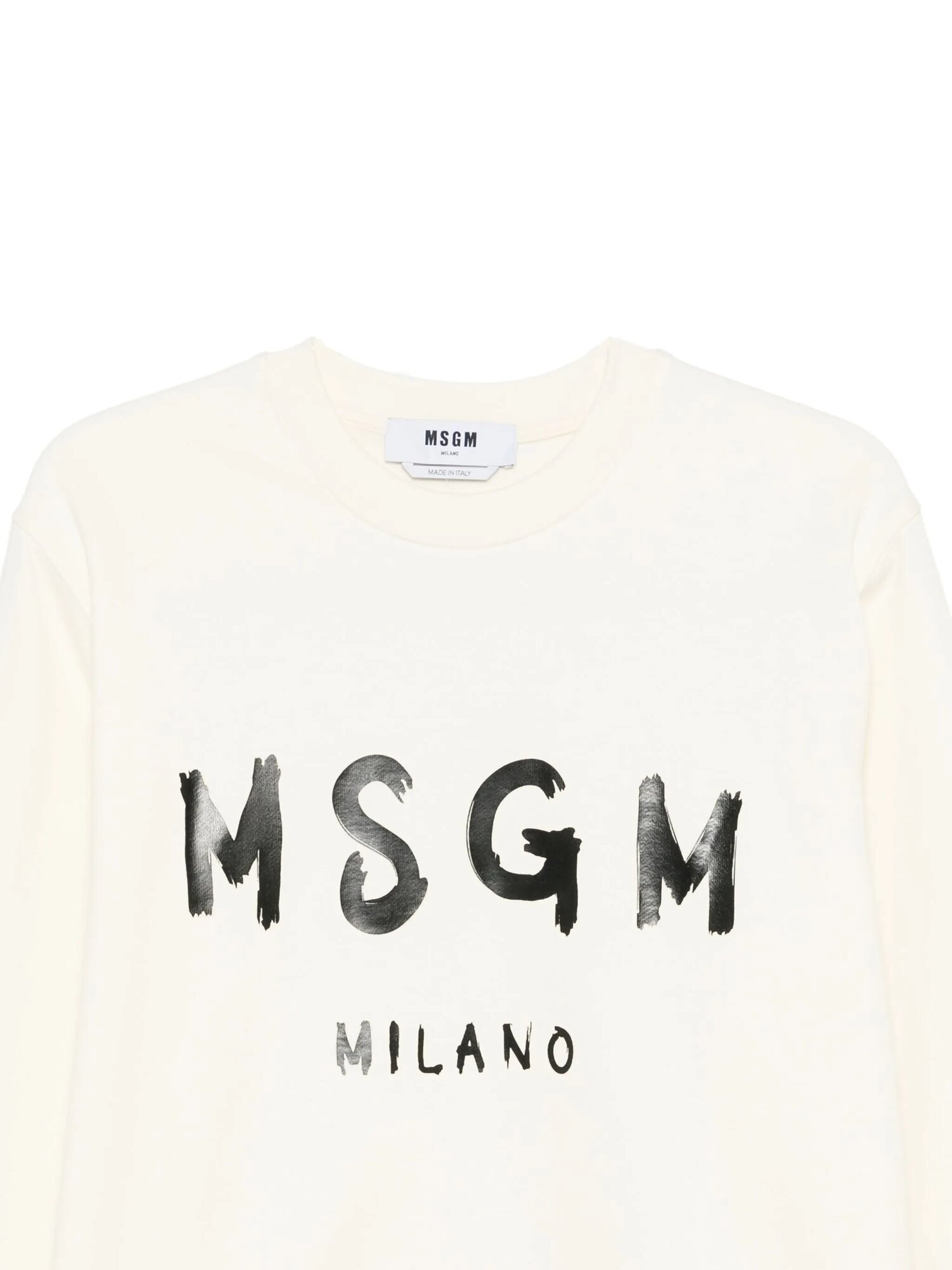 Толстовка MSGM, размер 52, , white — фото 1