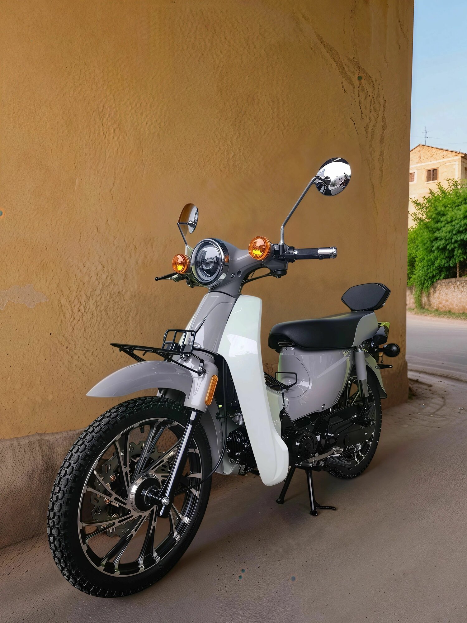 Мопед GATAN GREY 110 см3 (49,9 см3) (REPLICA HONDA SUPERCUB)