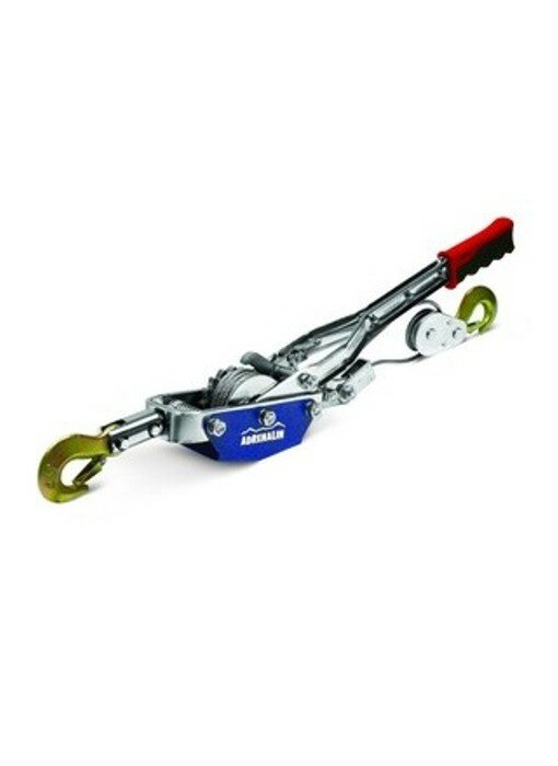 Лебедка ручная рычажная, грузоподъемность 2,5 т, длина троса 3 метра