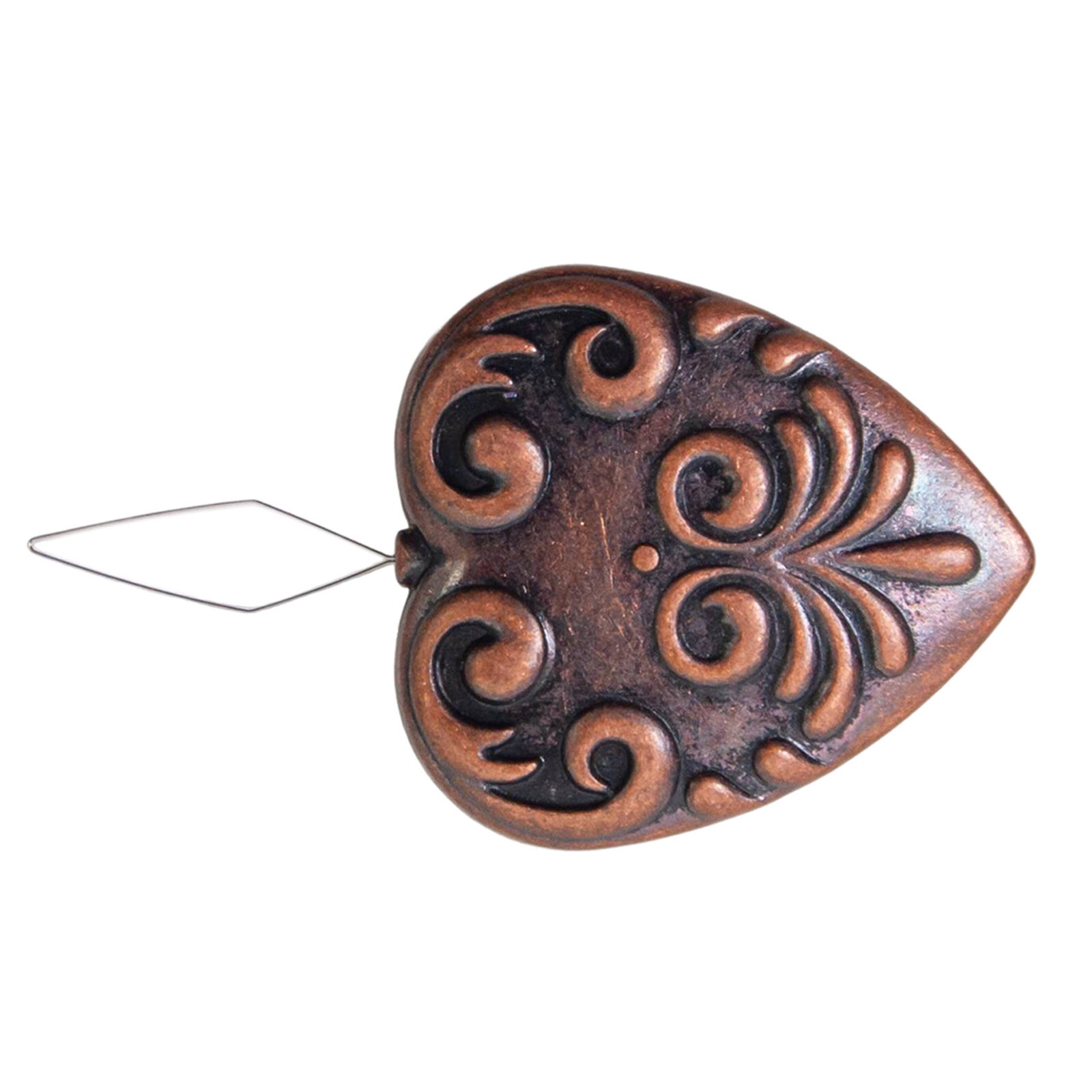 Металлическая игольница с магнитными держателями для шитья