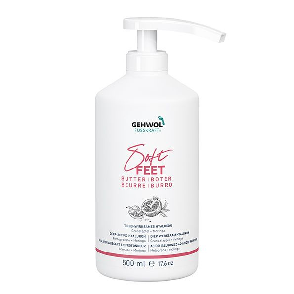 Gehwol Fusskraft Soft Feet Butter Крем масло для ног "Гранат и Моринга" 500 мл