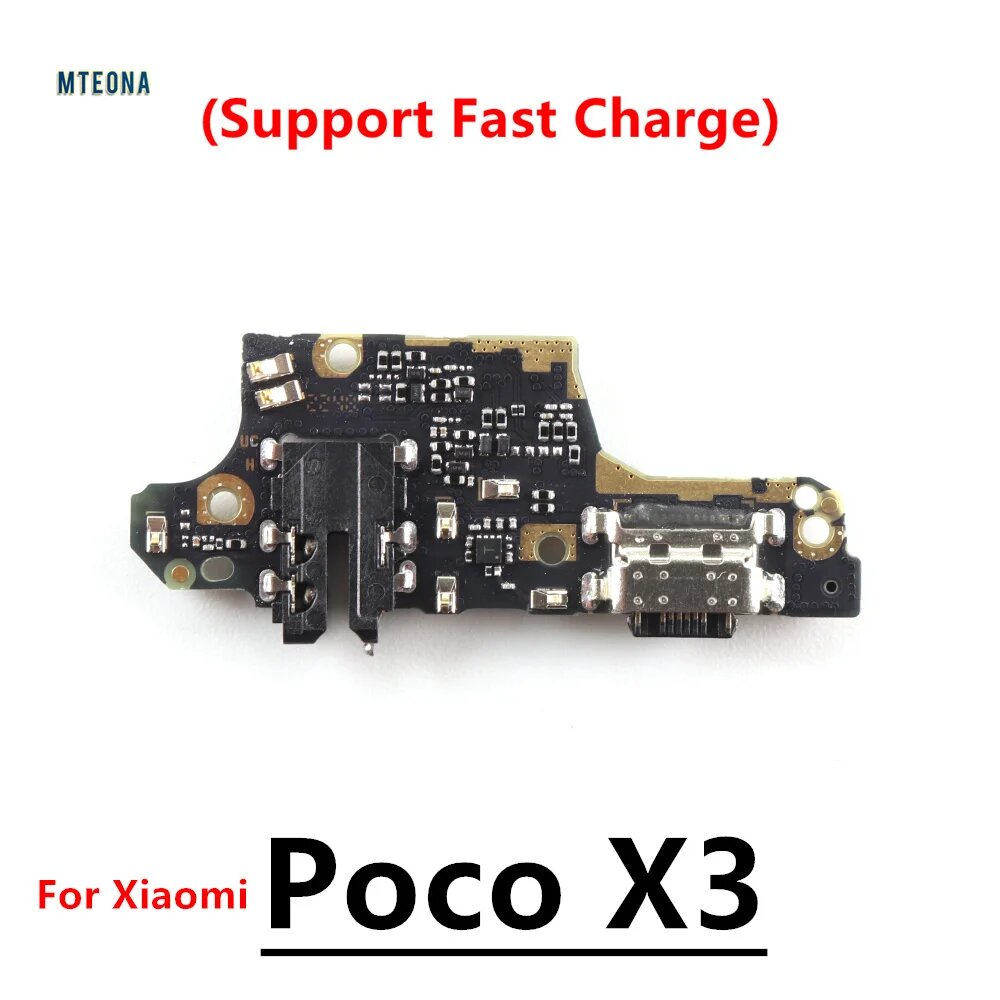 Зарядная плата для Xiaomi Poco F2 Pro F1 F3 X3 Pro, USB разъем, док-станция с материнской платой, гибкий кабель X3 USB Board