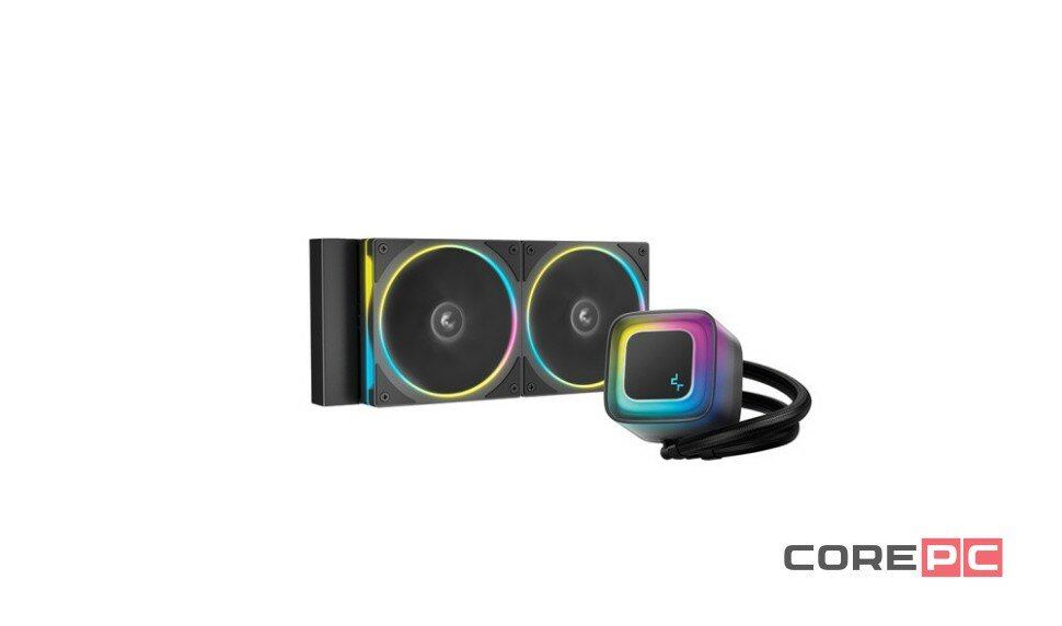 Система жидкостного охлаждения для процессора Deepcool LE240 PRO ARGB Black