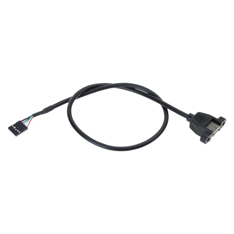 Кабель для передачи данных DuPont с фиксированным портом на панели управления USB 2.0A
