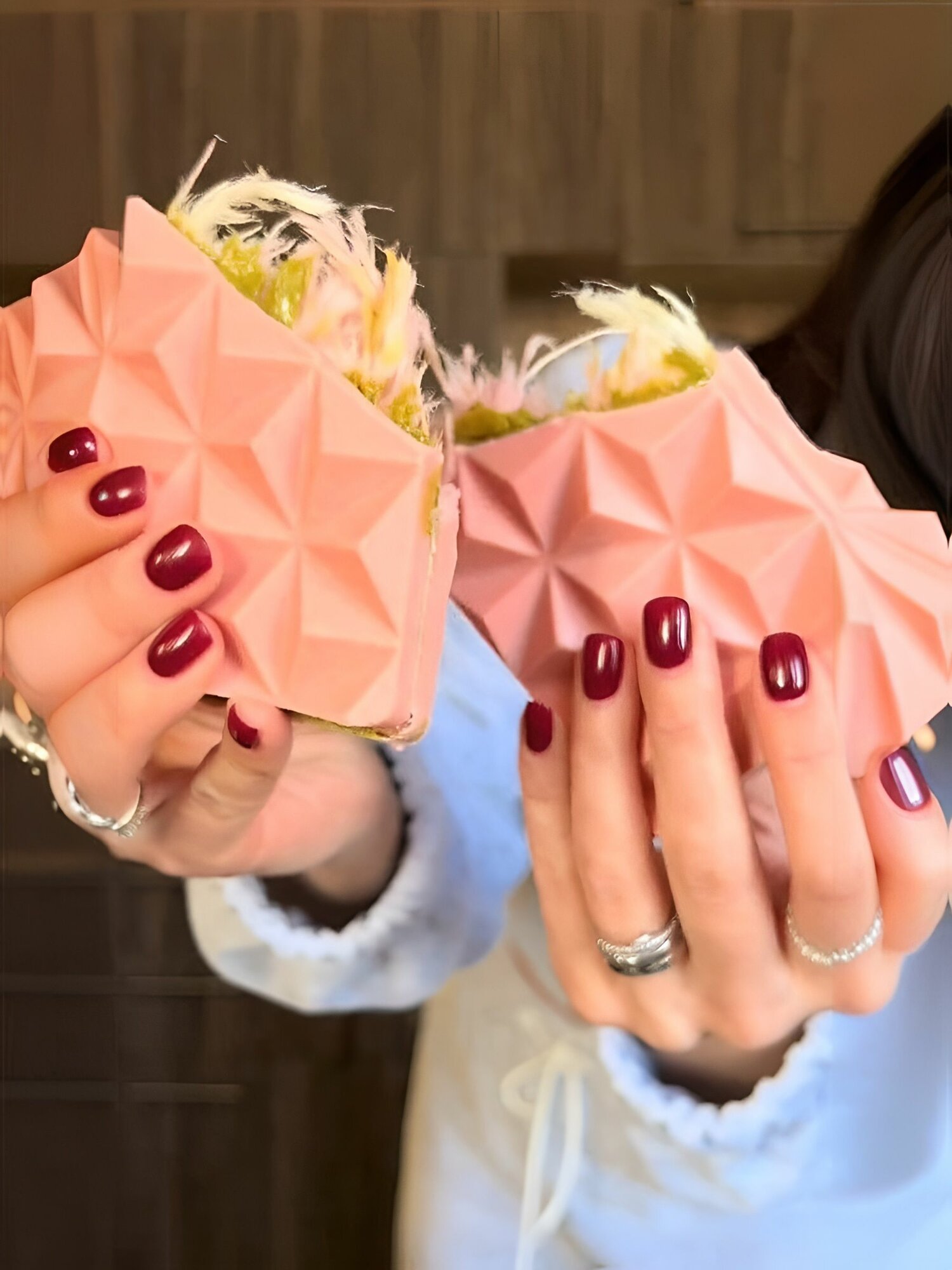 ShokoTrendy Дубайский шоколад волосатый Бриллиант "Волосы Ангела" с пишмание