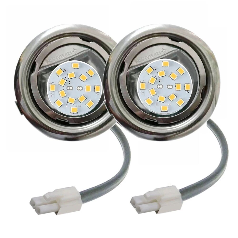 LIDESENS Светодиодные лампы для вытяжки 2 шт. Natural White 4000K