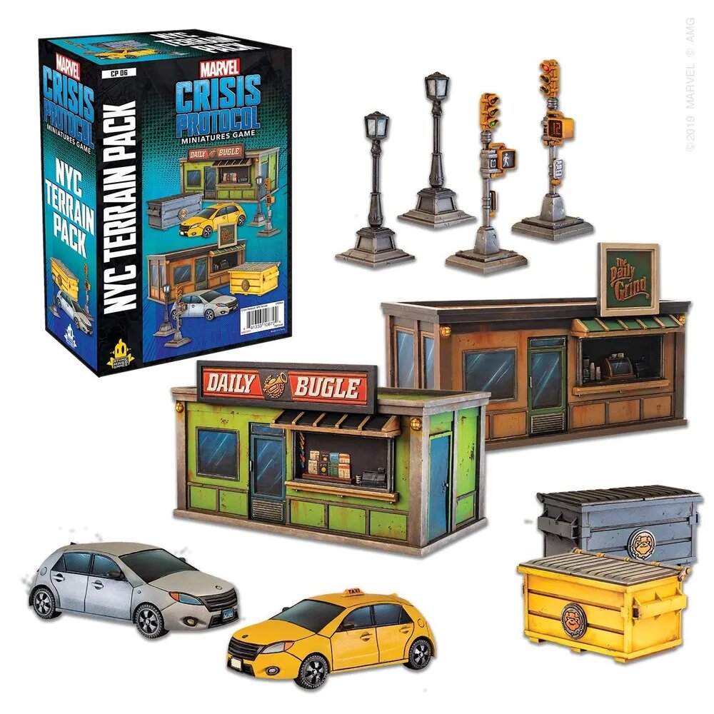 Atomic Mass Games & Marvel Crisis Protocol - Маленькая скульптура, игрушка в подарок