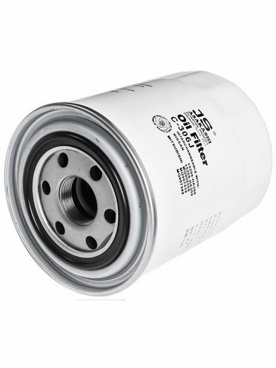 Фильтр масляный для а/м Hyundai, Mitsubishi, Mazda / Хендай, Митсубиси, Мазда, JS Asakashi C306J