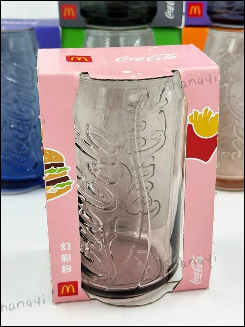 Эксклюзивный стеклянный стакан 350 мл от Макдональдс