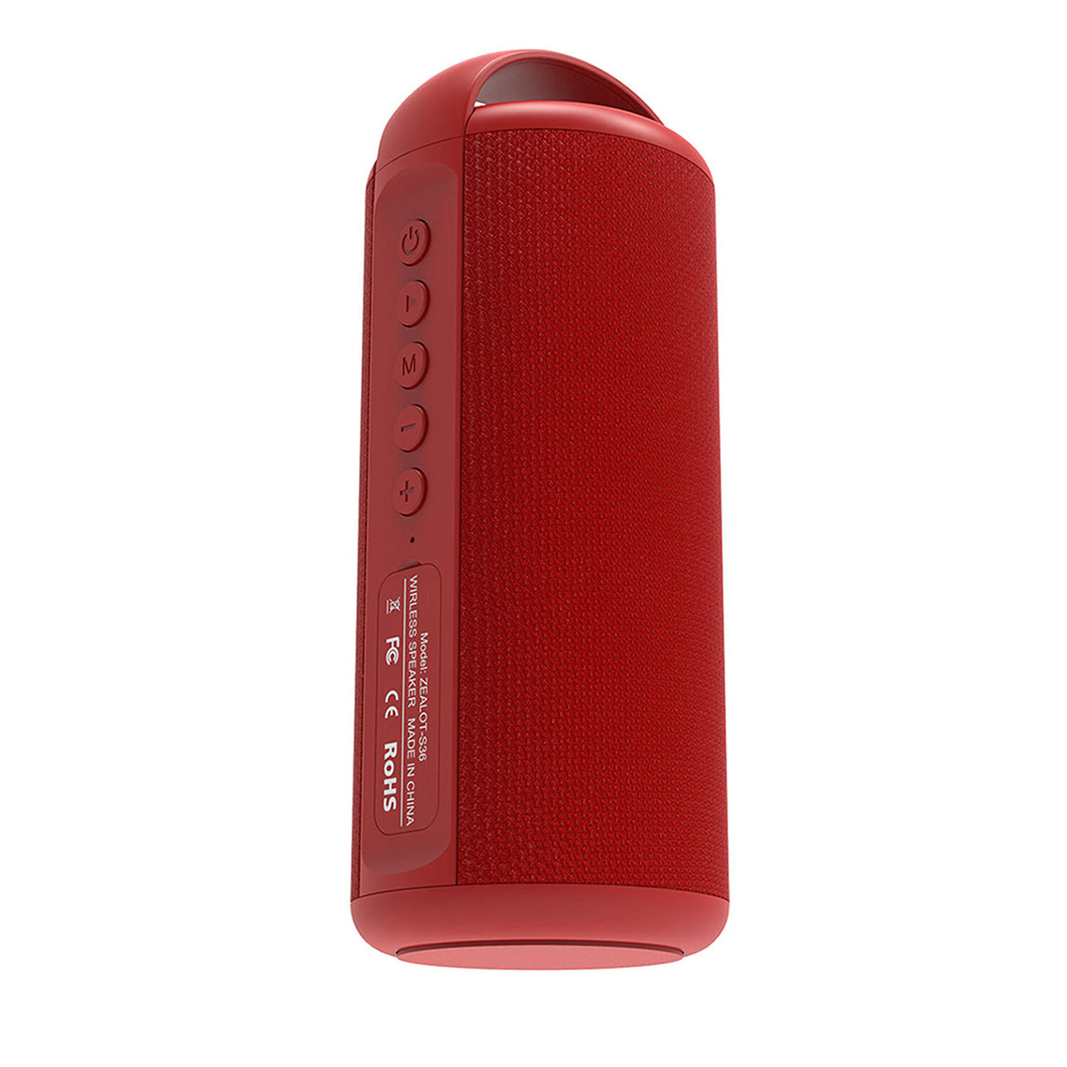 Колонка безжимая ZEALOT S36 Bluetooth IPX7 водонепроницаемая 5Wx2 1800mAh на 1 месяц HIFI APP портативная с Bluetooth 5.0 сабвуфером