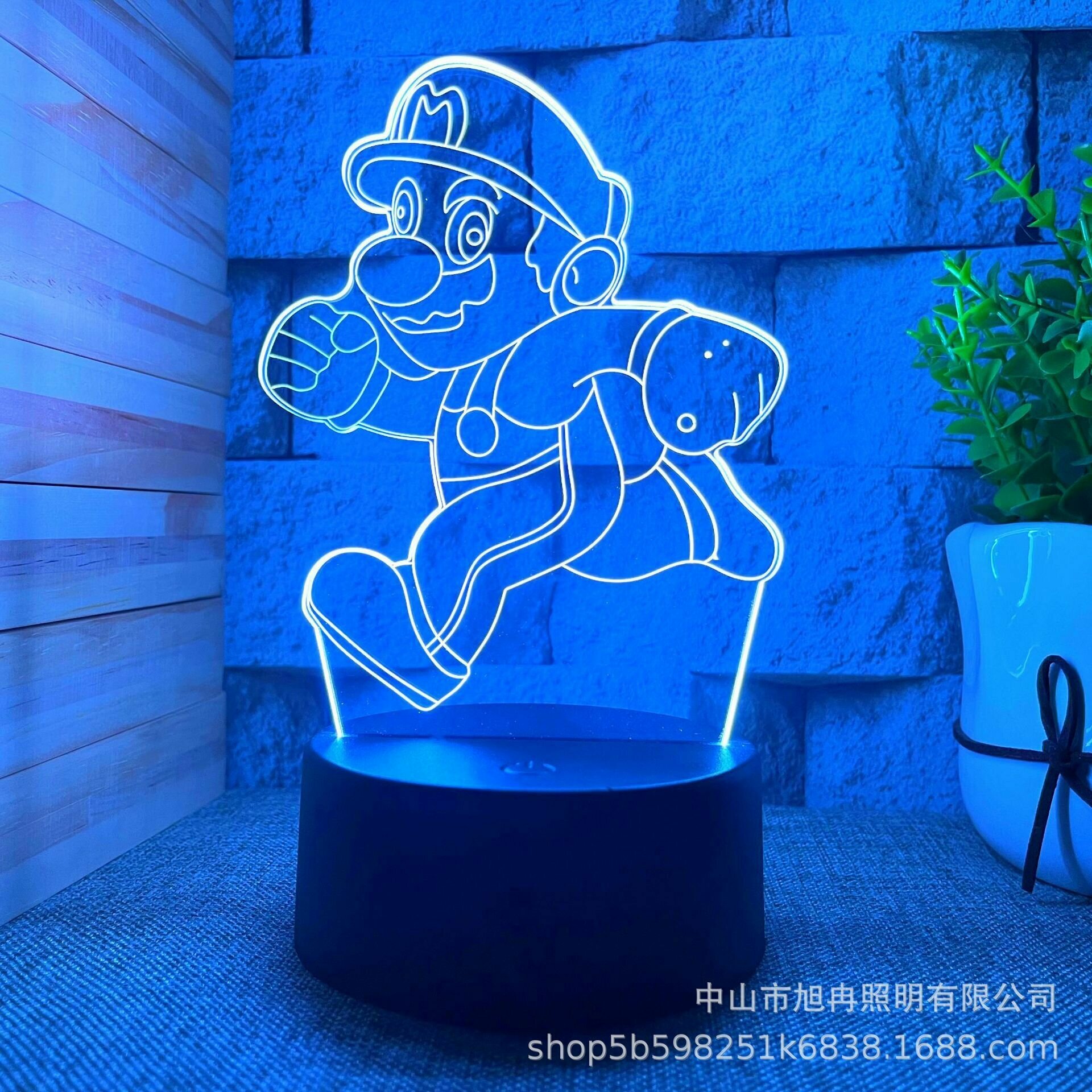 CREPESS300 Голографический вентилятор Голографический проектор-вентилятор 3D_qxfs_qxfs-42-1, черный матовый