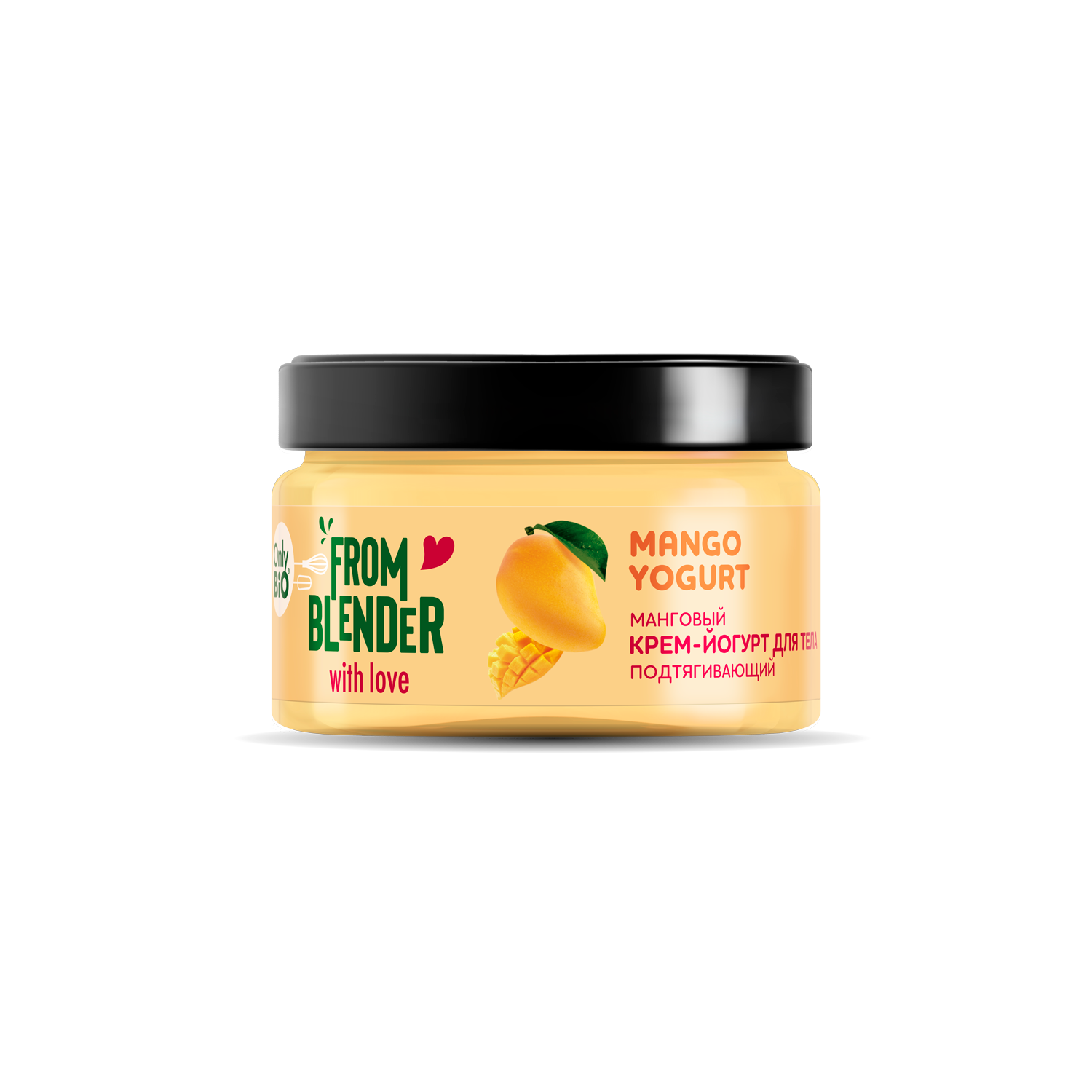 Крем-йогурт для тела Blender with love манговый 200мл