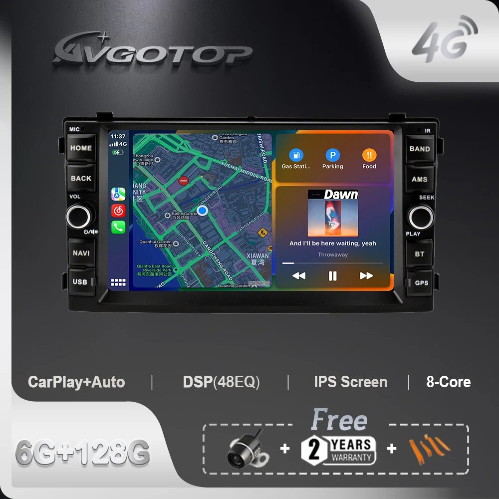 7 "Android 15 OEM аудио автомобильный радиоприемник для KIA CEED ED 2007 2008 2009 авторадио стерео GPS Bluetooth CarPlay автомобильная мультимедиа 6G 128GB 8 Core DSP